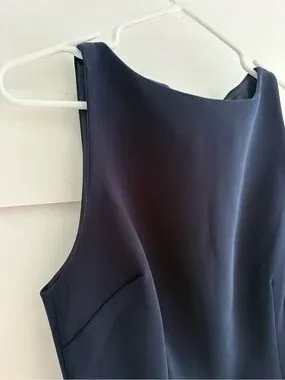 Meshki | Dresses | Meshki Angela Navy Sheath Mini Dress Size S | Poshmark
